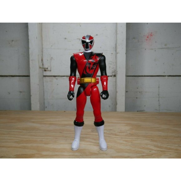 Bandai Namco | Toys | Bandai Power Rangers Super Ninja Steel Red Ranger ...